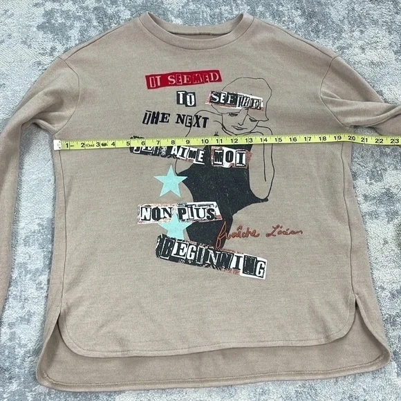 cc collect | Sweaters | Cc Collect Art To Wear Sweater Beige Tan ...